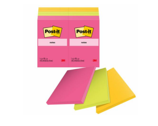 กระดาษPostit 3M 2x3"*คละสี - Bangplee Stationery