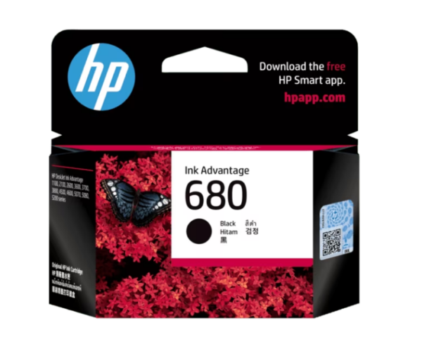หมึกINKJET-HP F6V27AA/680*BK - Bangplee Stationery