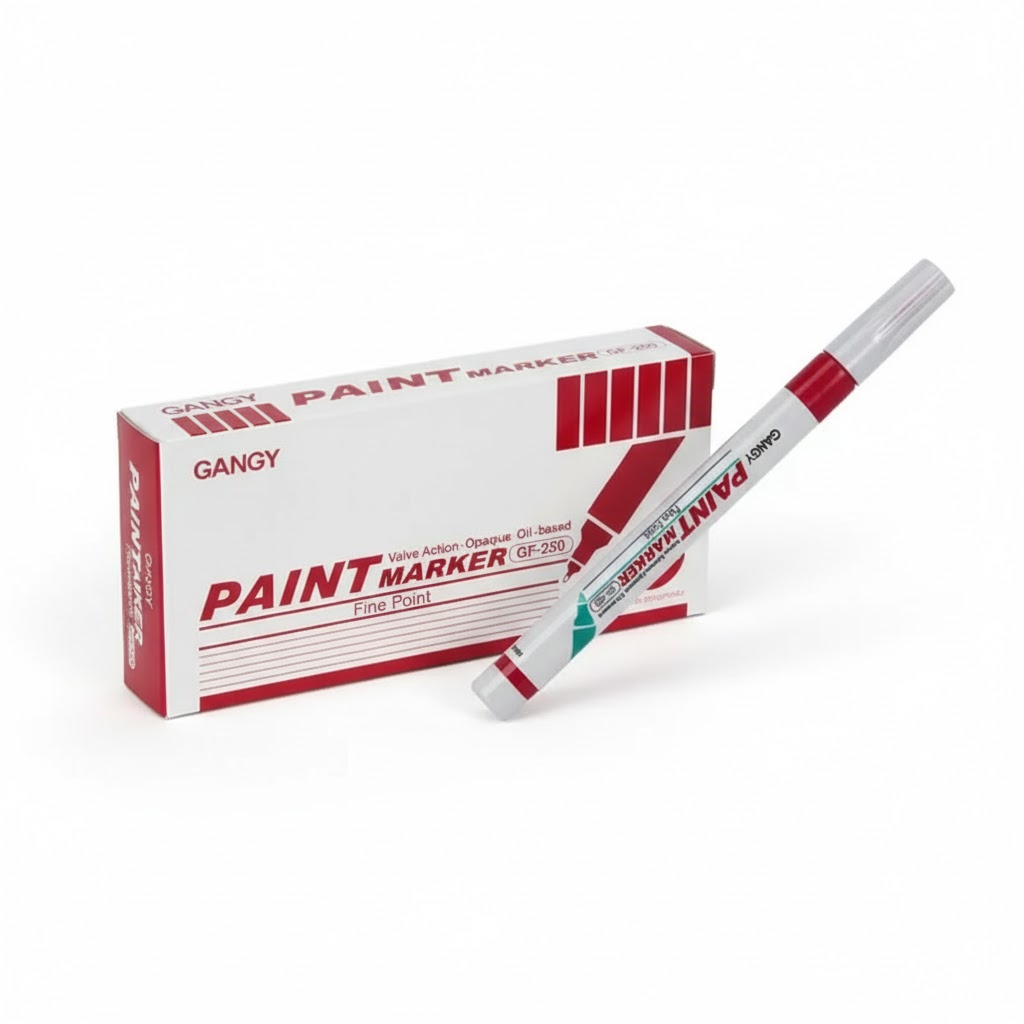 ปากกาGangy NO.250 เล็ก*สีแดง - Bangplee Stationery